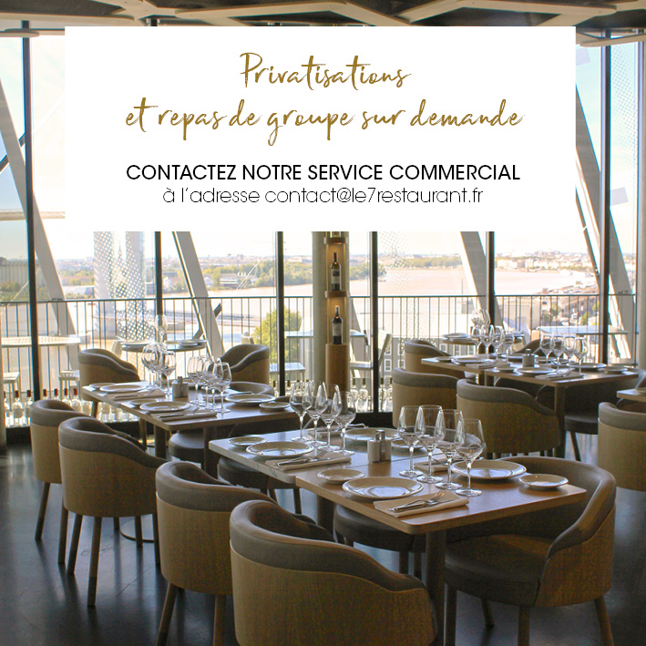Le 7 Restaurant - Cité du Vin de Bordeaux